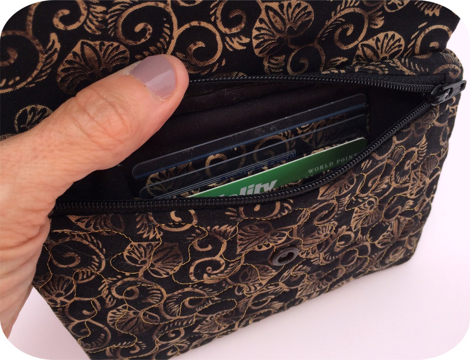 In the Hoop Clutch Purse Set Machine Embroidery Design Files | Etsy