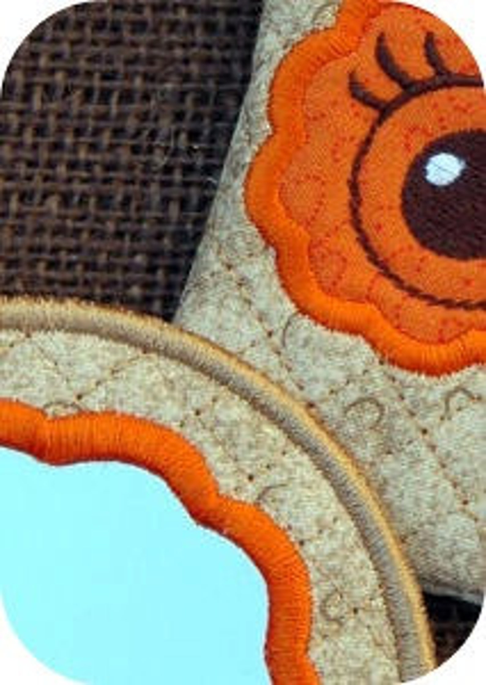 In the Hoop Owl Mirror Set Machine Embroidery Design Files | Etsy