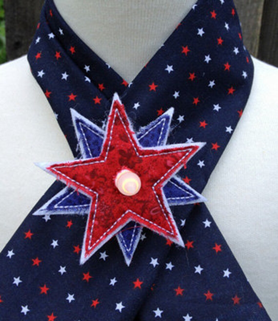 In the Hoop Uncle Sam & Raggy Star Flameless Tealight Pins Machine ...