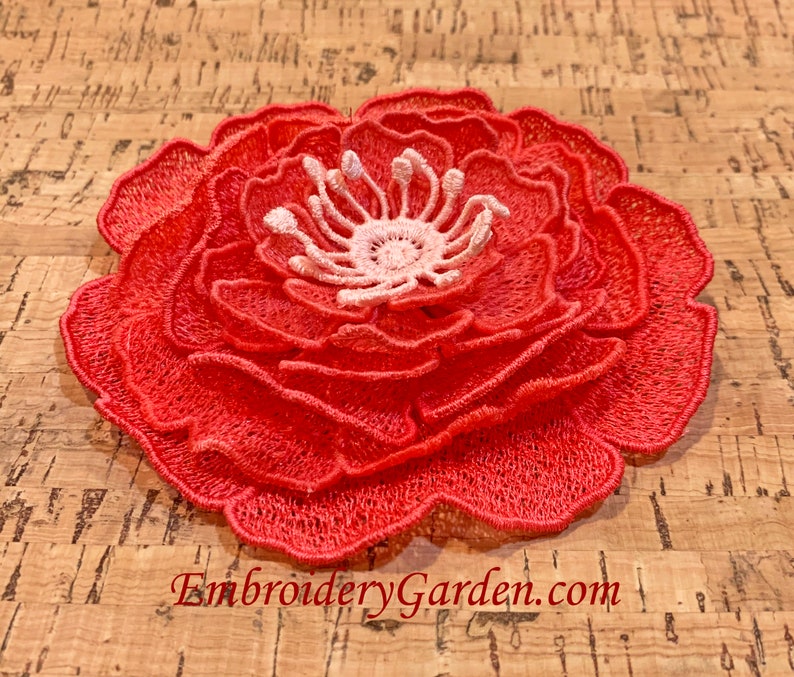 Free Standing Lace Flower Machine Embroidery Designs in the Hoop - Etsy