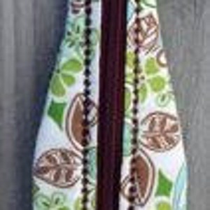 In the Hoop Zippered Key Fobs Machine Embroidery Design File Instant ...