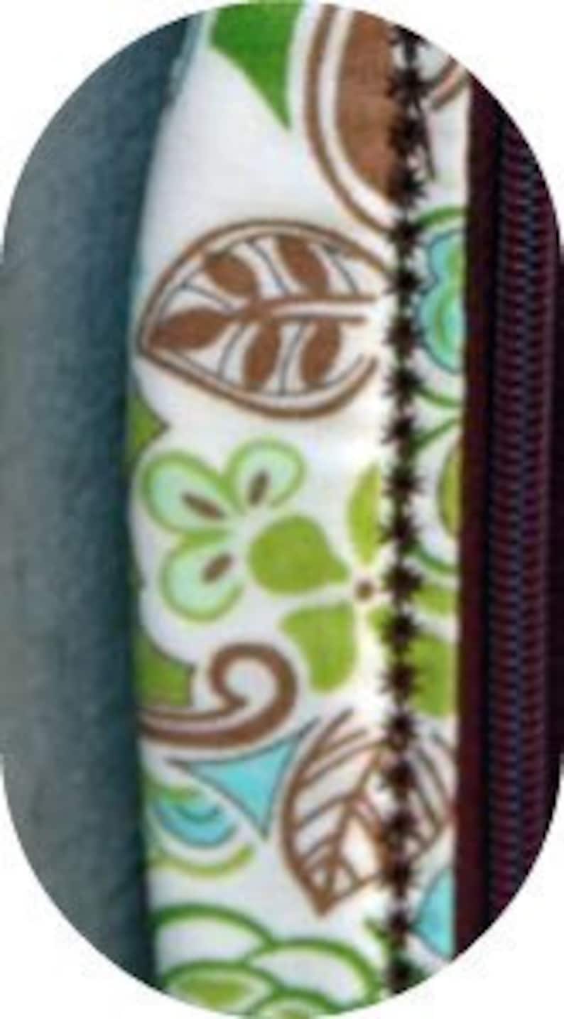 In the Hoop Zippered Key Fobs Machine Embroidery Design File - Etsy