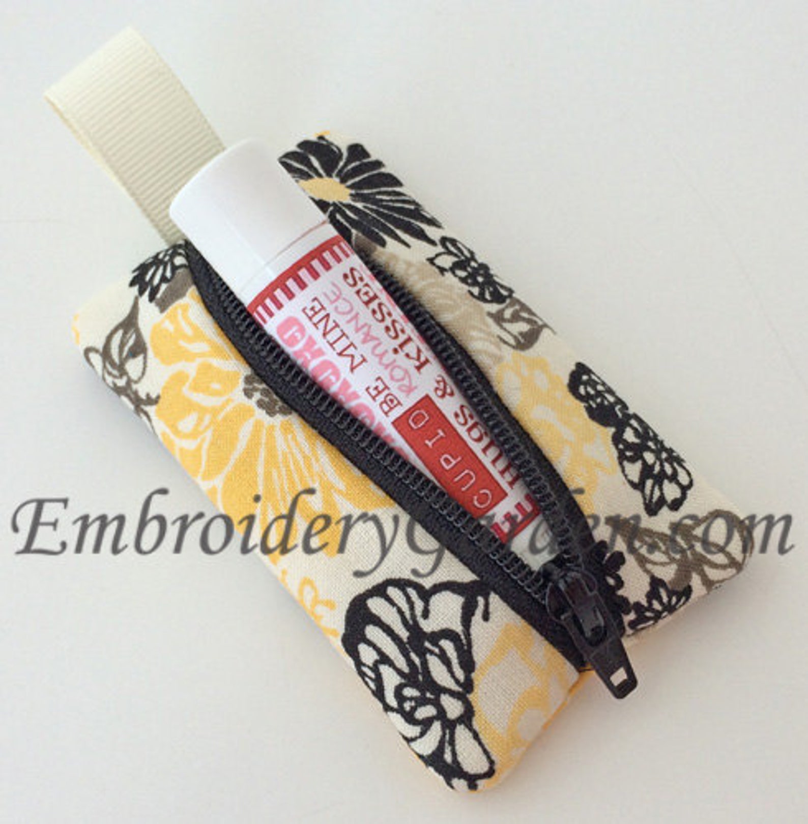 In the Hoop Chapstick USB Holder Machine Embroidery Design File Instant ...