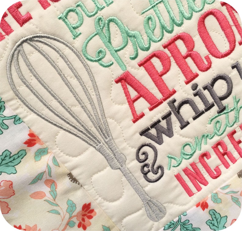 Kitchen Sayings Set Machine Embroidery Design Files Instant - Etsy