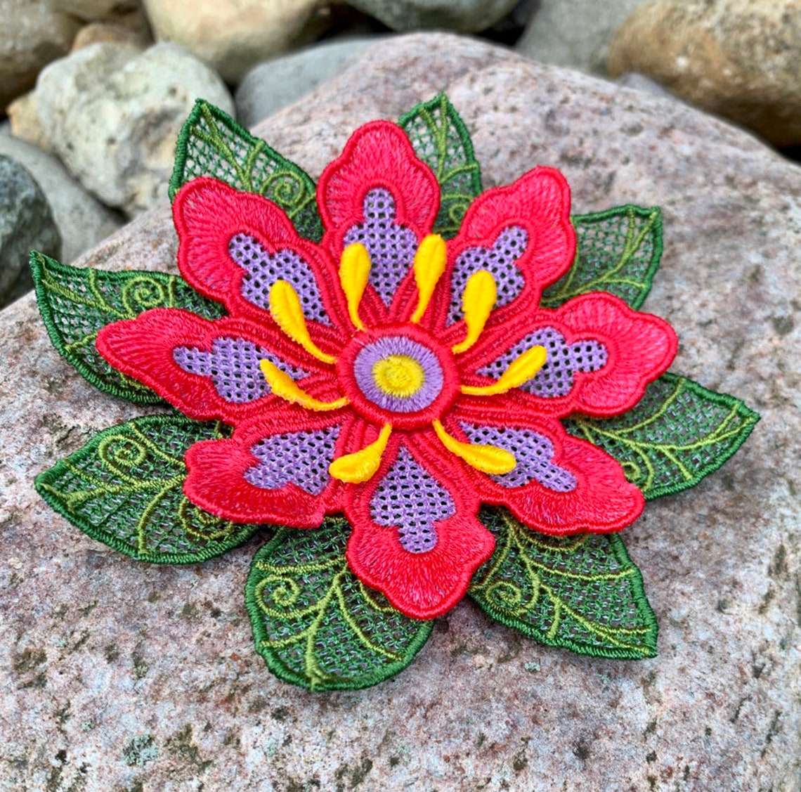 Free Standing Lace Flower Machine Embroidery Designs in the Hoop - Etsy