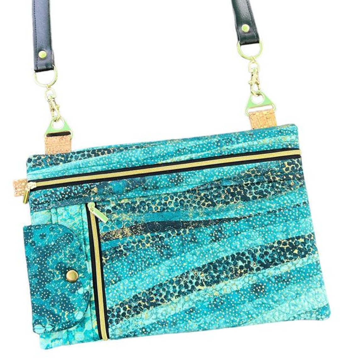 In the Hoop Taylor Bag 8x12 Hoop Machine Embroidery Design File - Etsy