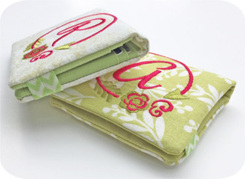 In the Hoop Credit Card Wallets Set Machine Embroidery Design Files - Etsy