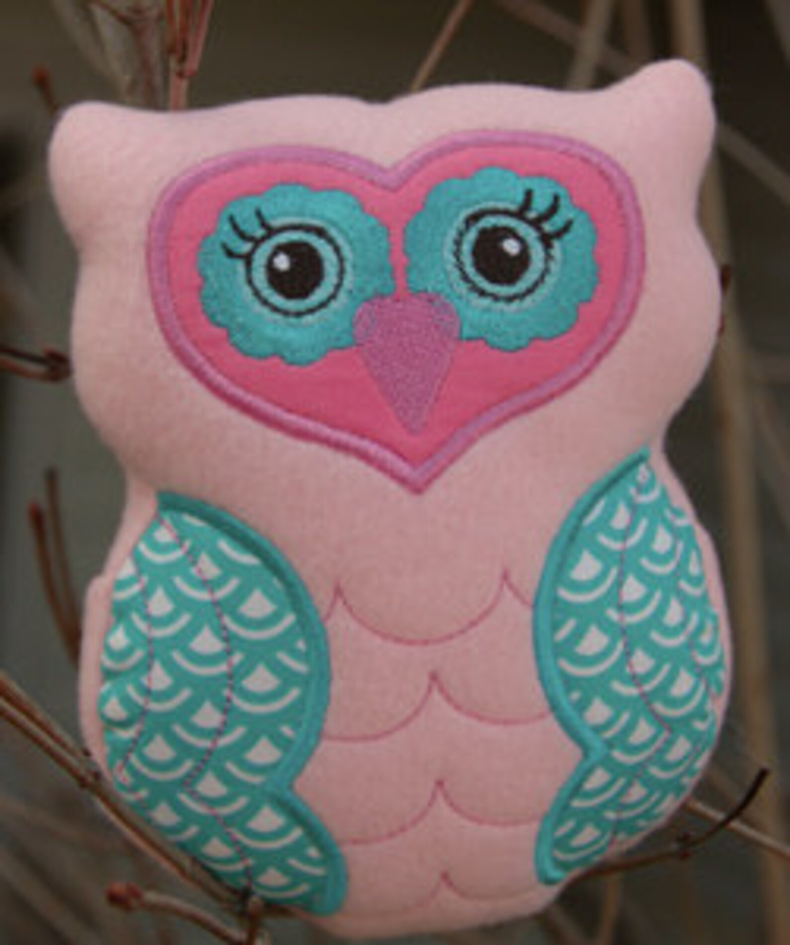 In the Hoop Owl Softie Toys Machine Embroidery Files Instant Download ...