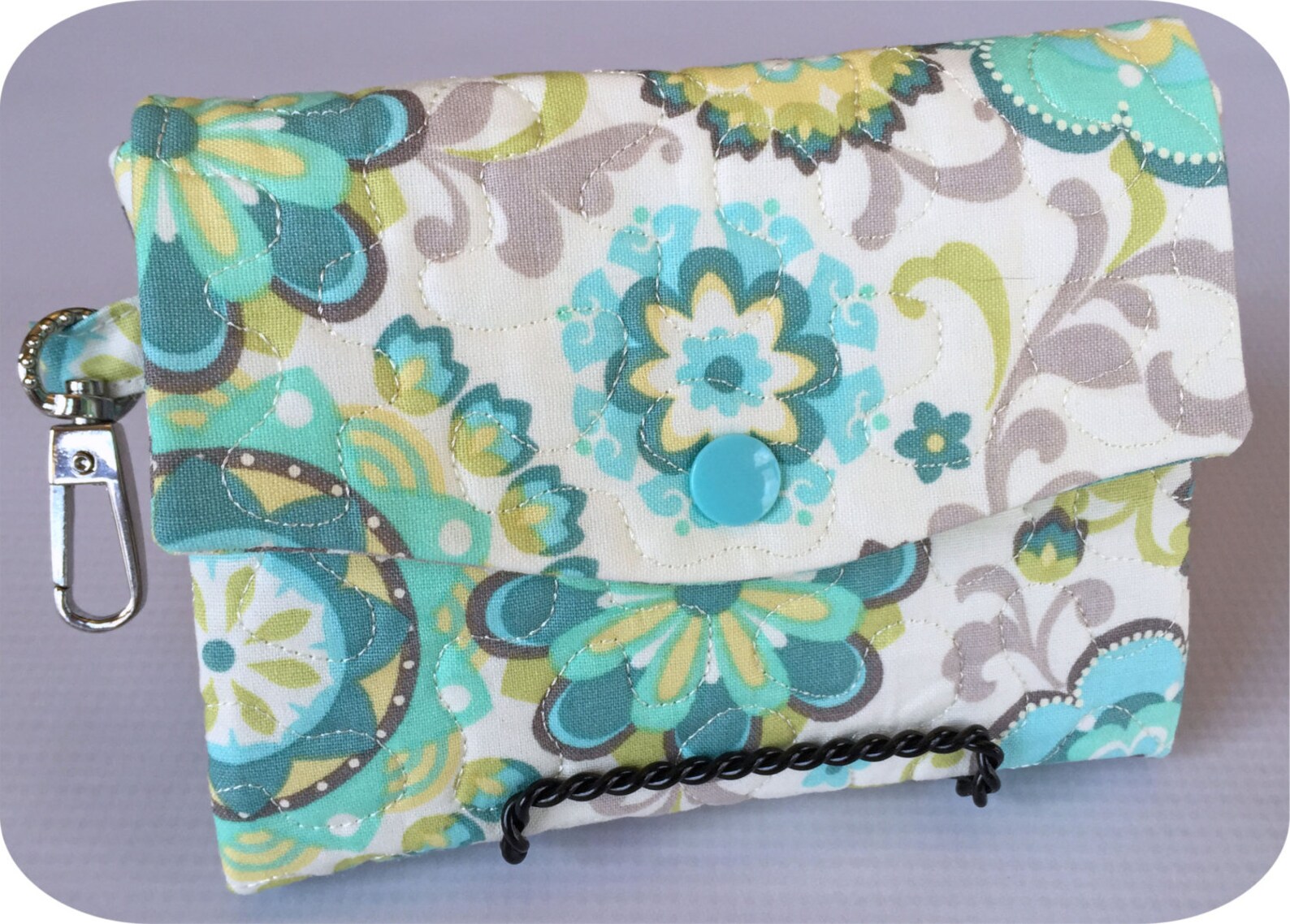 In the Hoop Trifold Wallet 6x10 Machine Embroidery Design File Instant ...