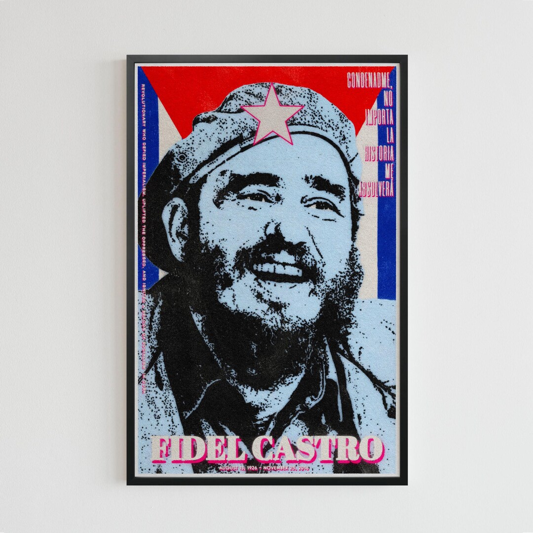 Fidel Castro (11 X 17 Poster Art) - Etsy