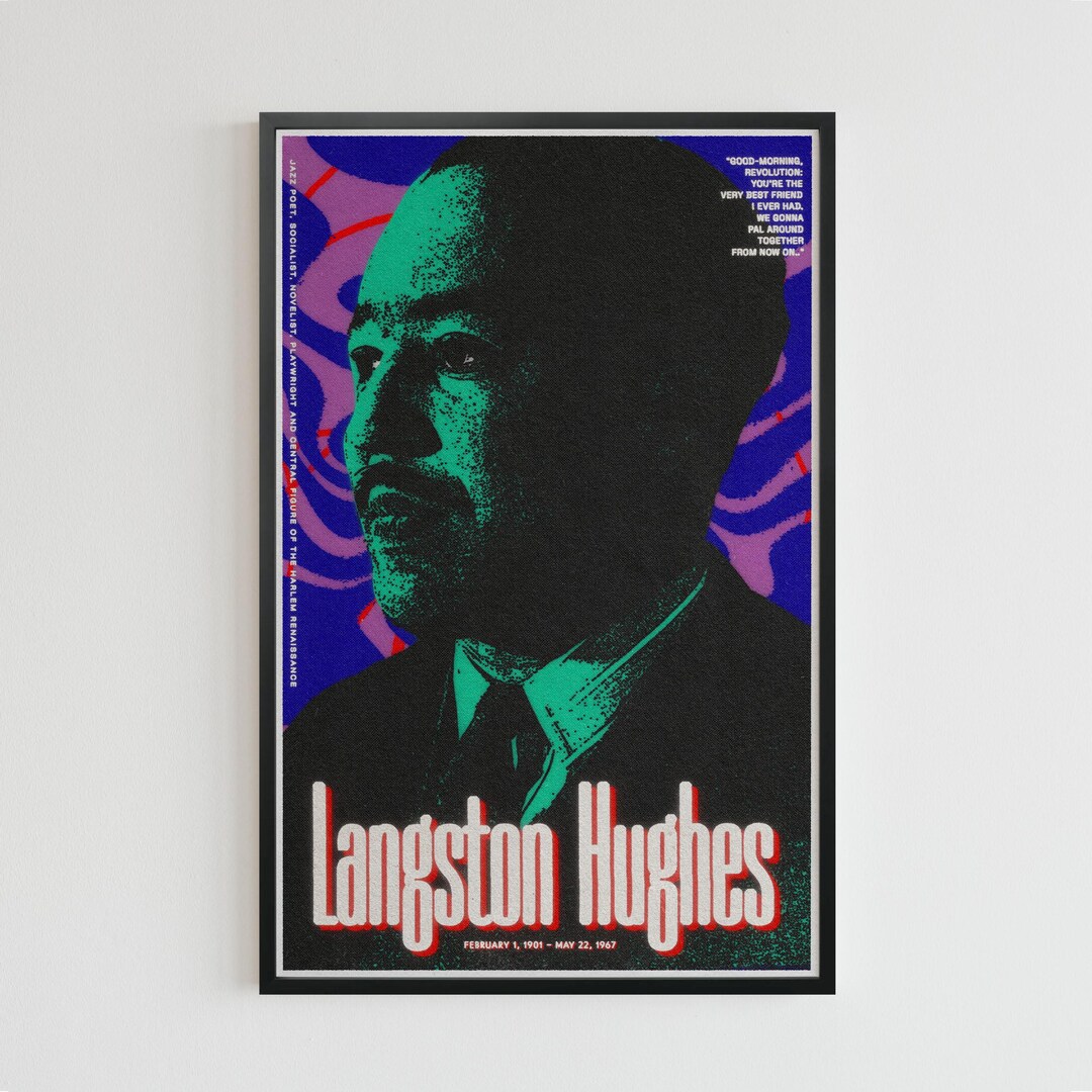 Langston Hughes (11 X 17 Poster Print) - Etsy