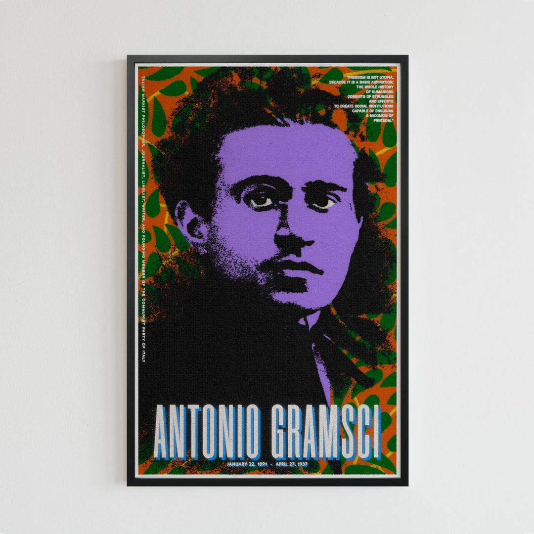Antonio Gramsci (11 X 17 Poster Art) - Etsy