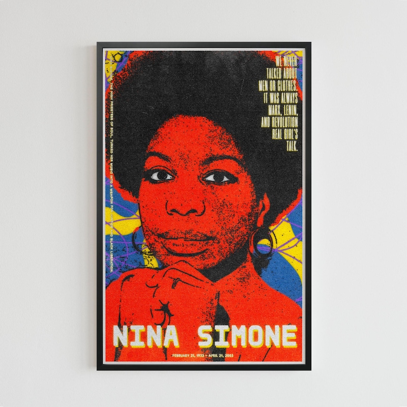 Nina Simone Poster - Etsy