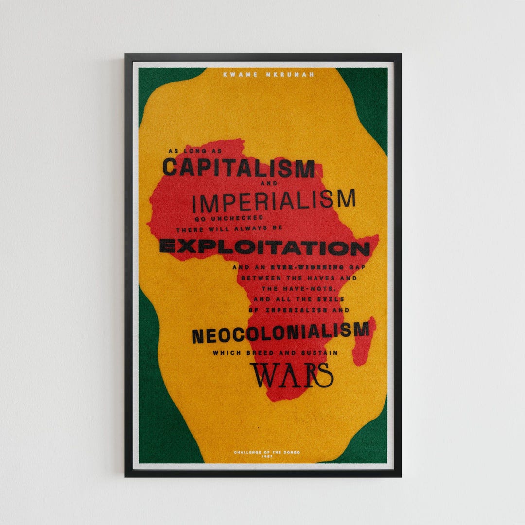 Kwame Nkrumah - Congo Quote (11 X 17 Poster Art) - Etsy