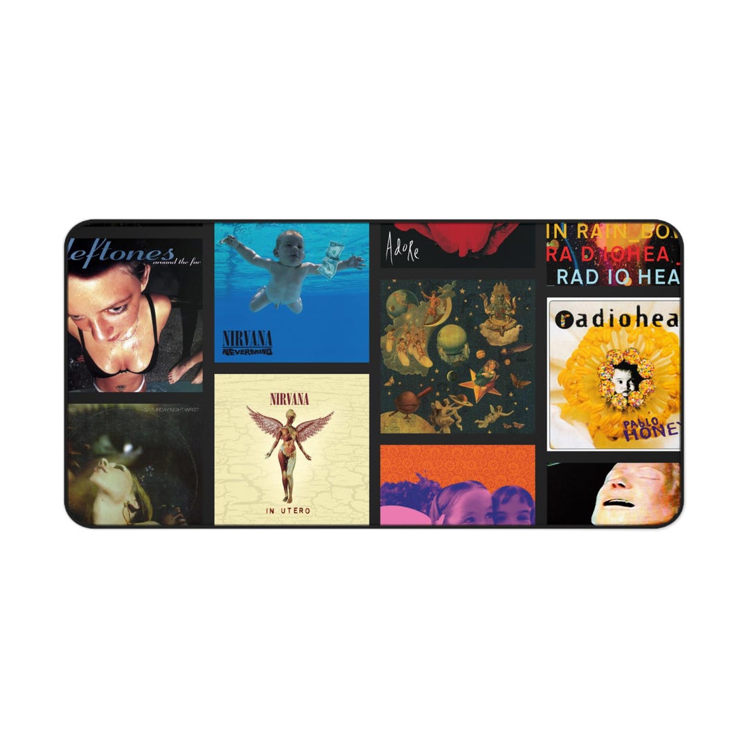 Album Desk Mat Cover Art Mouse Pad / Music Cover Mouse Office Pad Play ...
