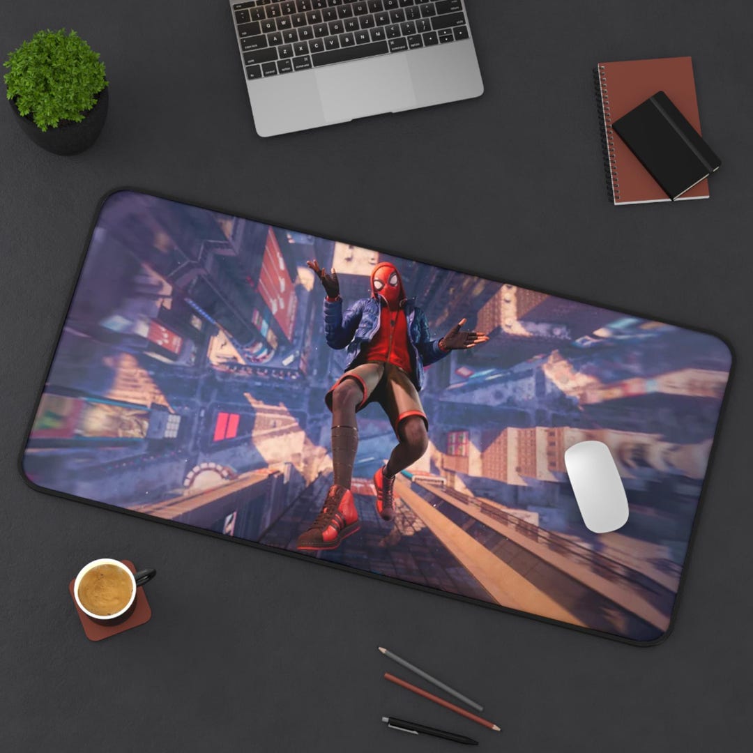 Spider-man Desk Mat HD Colorful Geek Placemat, Large Eco-friendly Mouse ...