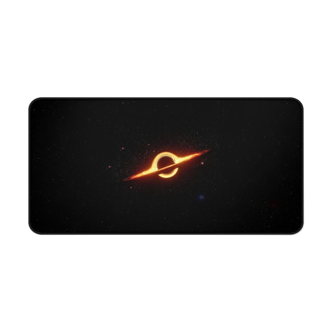 Interstellar Desk Mat Black Hole Mousepad Large Gaming Mouse Pad ...