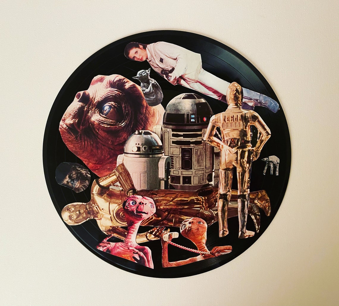 Art Collage Vinyl Records - Etsy