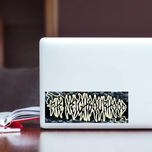 The Neighbourhood Band Dark Storm Bumper Sticker, Indie Rock Trendy Emo ...