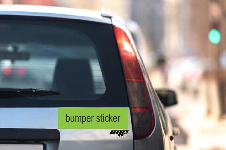 BRAT Charli XCX Bumper Sticker, Fan Made Brat Charli XCX Funny Music ...