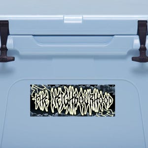 The Neighbourhood Band Dark Storm Bumper Sticker, Indie Rock Trendy Emo ...