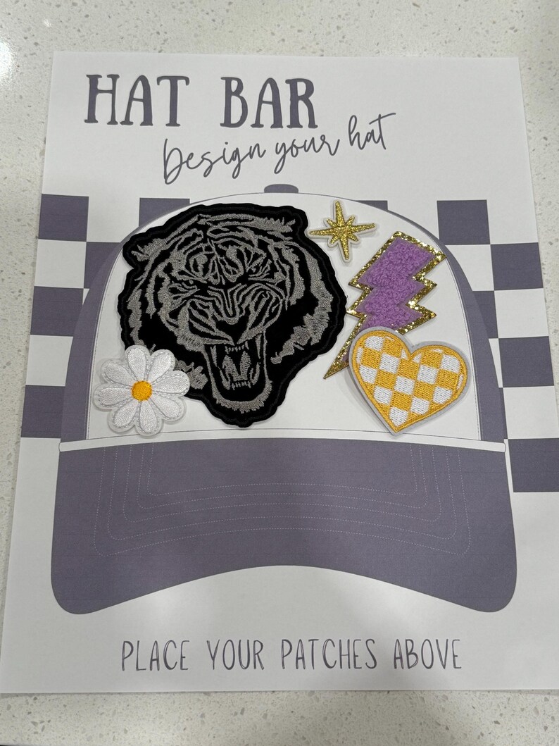 Hat Bar Template PNG- Digital File ONLY - Etsy