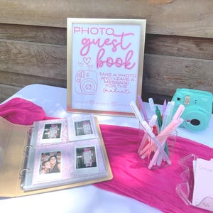 Graduation Photo Guest Book | Digital Download | Instax - Etsy