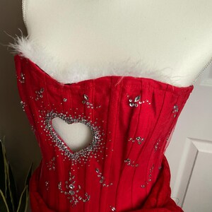 Heart Cutout Corset Christmas Custom Size - Etsy