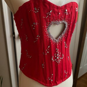 Heart Cutout Corset Christmas Custom Size - Etsy