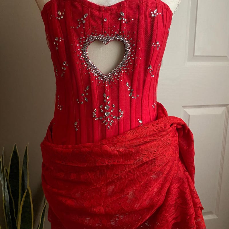 Sabrina Heart Dress - Etsy