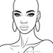 Sip N Paint Art Bald is BEAUTIFUL Stencil Art - Etsy