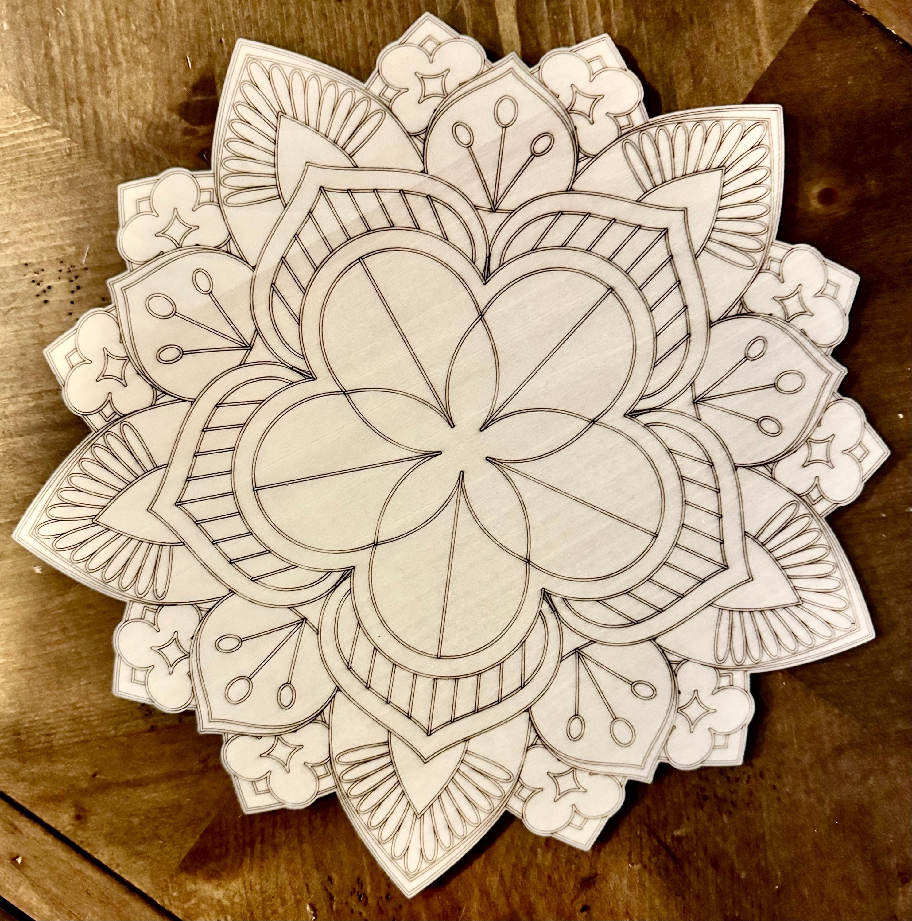 Mandala Design Boards - Etsy