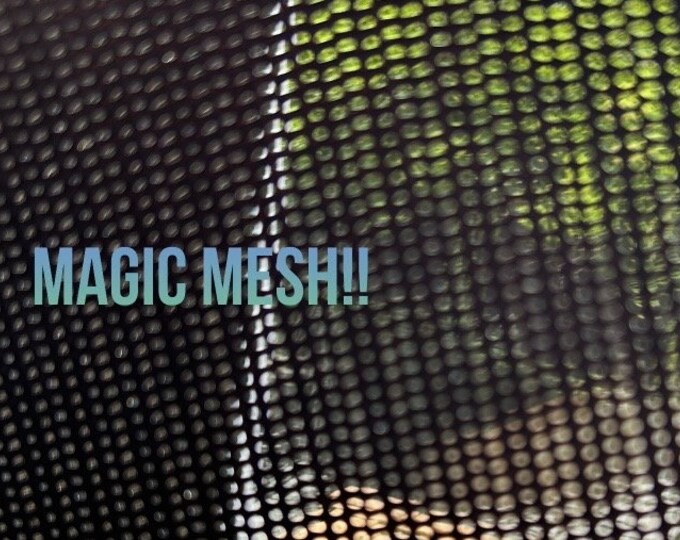 2 Pcs Black Waterproof Mesh for Fursuit Eyes Sheets 4,5 X 8,9 for ...
