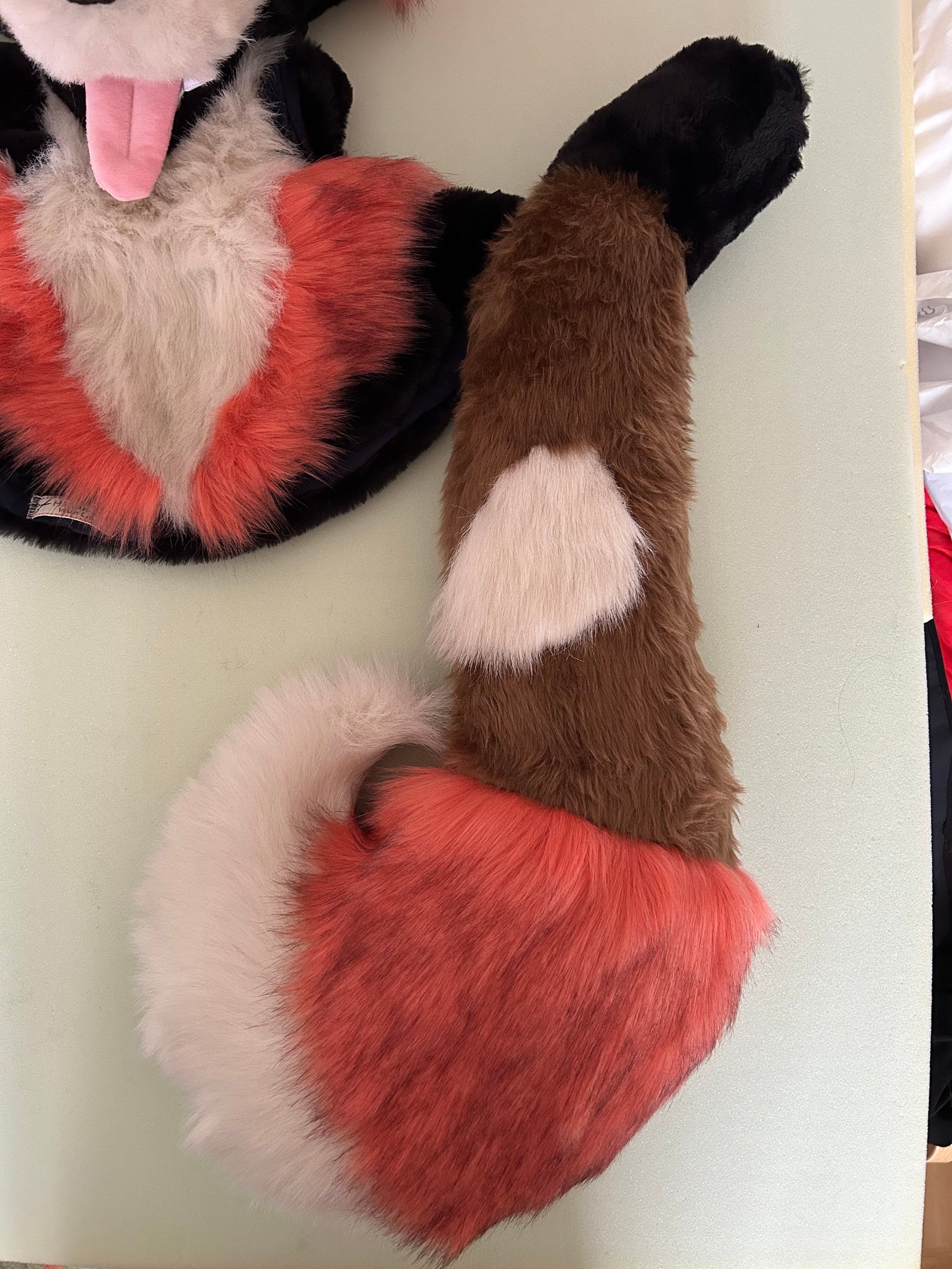 Premade Fursuit Mini Partial, Fox Honden Mascotte Kostuum, Harige Hond ...