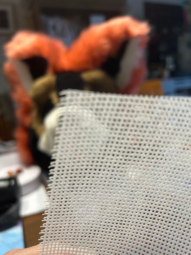 PVC Eye Mesh Sheets 8 X 11 White for Fursuit, Therian or Masks - Etsy