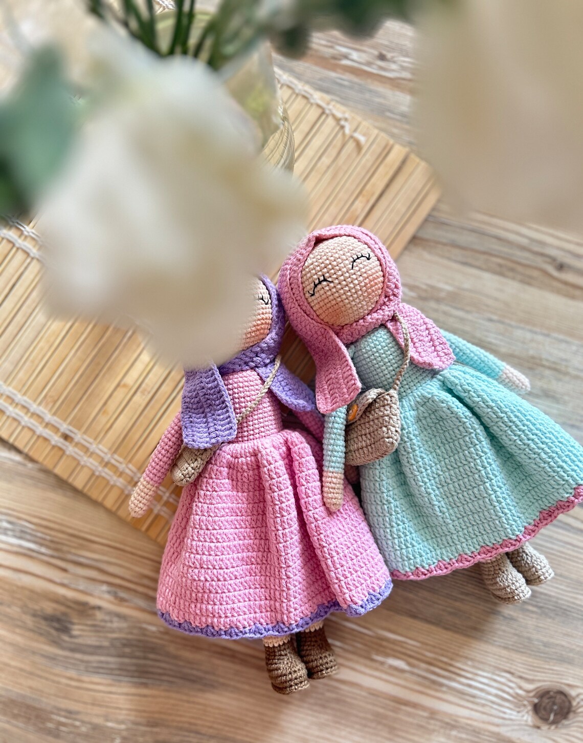 Hijabi Amigurumi Doll: Crochet Muslim Doll, Gift for Kids (12 Inch) - Etsy