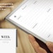 Simple Week Planner for E-ink Tablets, Weekly Planner, Digital Planner ...