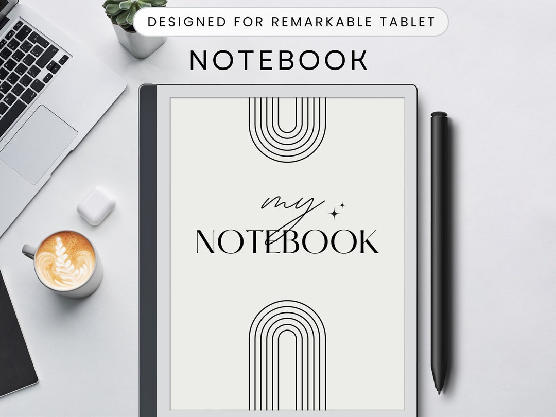 Remarkable 2 Notebook Template, Digital Notebook, Lines, Lined Pages ...