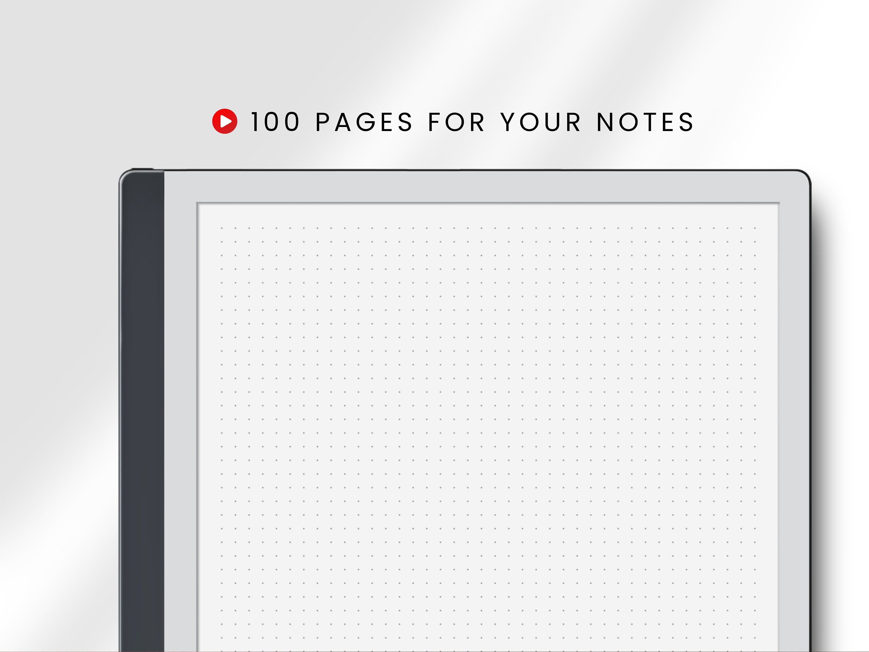 Bullet Journal for E-ink Tablet, Dot Grid, E-ink Tablet Templates - Etsy