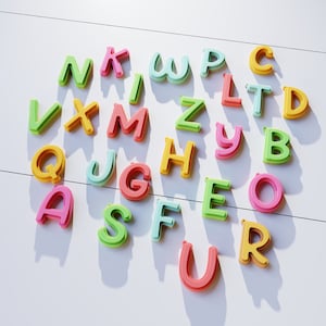 Keychain With Letters Pack 3d Printing File - STL Digital Download - Etsy