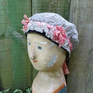Vintage Antique French 1890 Lady's Bonnet, Coming From Ouest of France ...