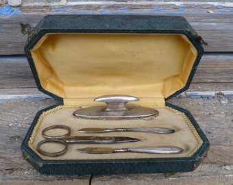 Antique Manicure Set - Etsy