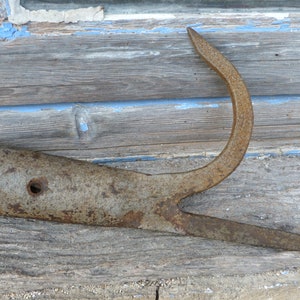Vintage Old French Boatman's Tool Hook Pike Xixeme Century - Etsy