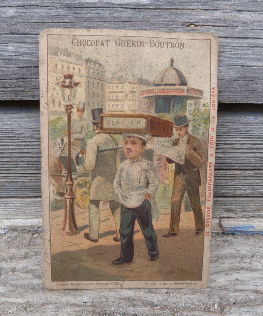 Vintage Old French Antique 1900s Chromolithograph Image From Chocolate ...