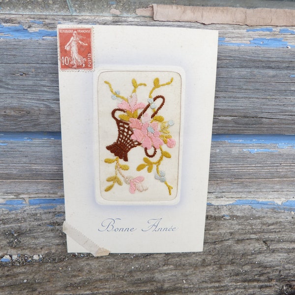 French Postcard Fabric - Etsy