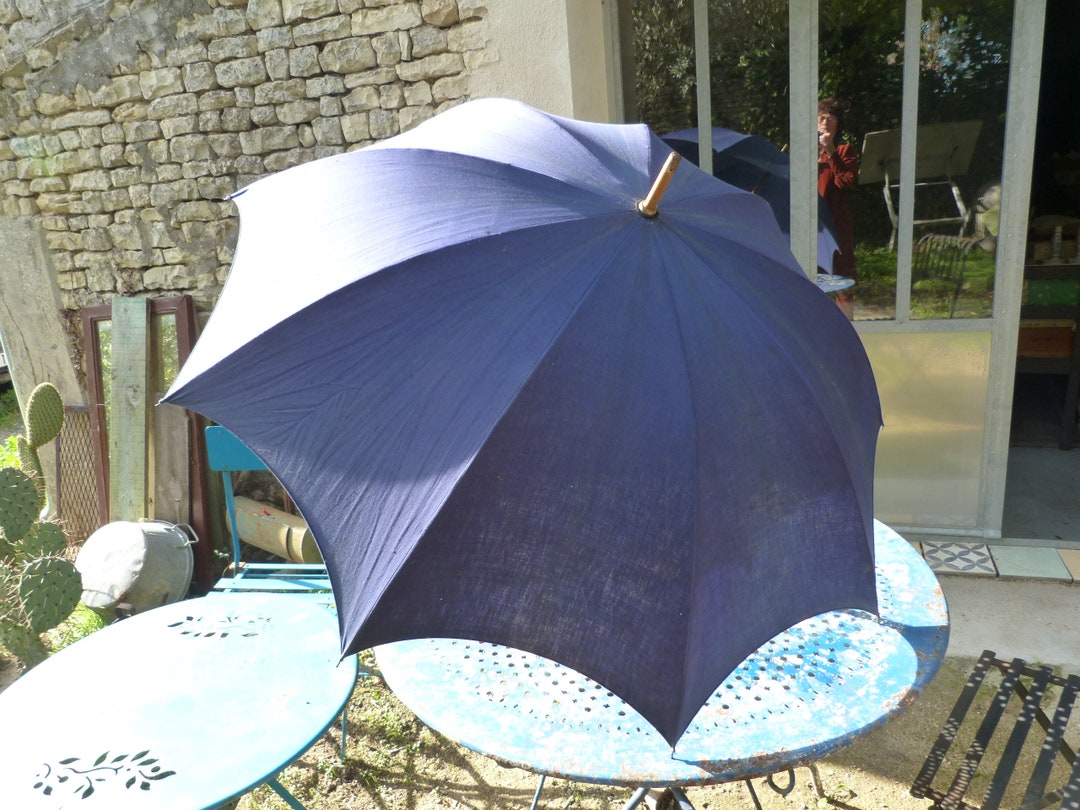 Vintage Antique Shepherds Umbrella Parasol French 1900 Large - Etsy