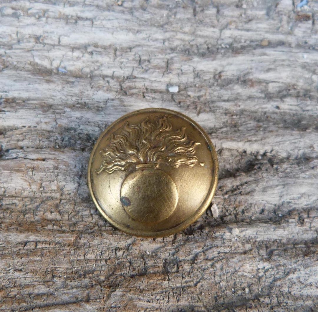 Vintage Old French Brass Navy Buttons Gendarmerie Nationale /french ...