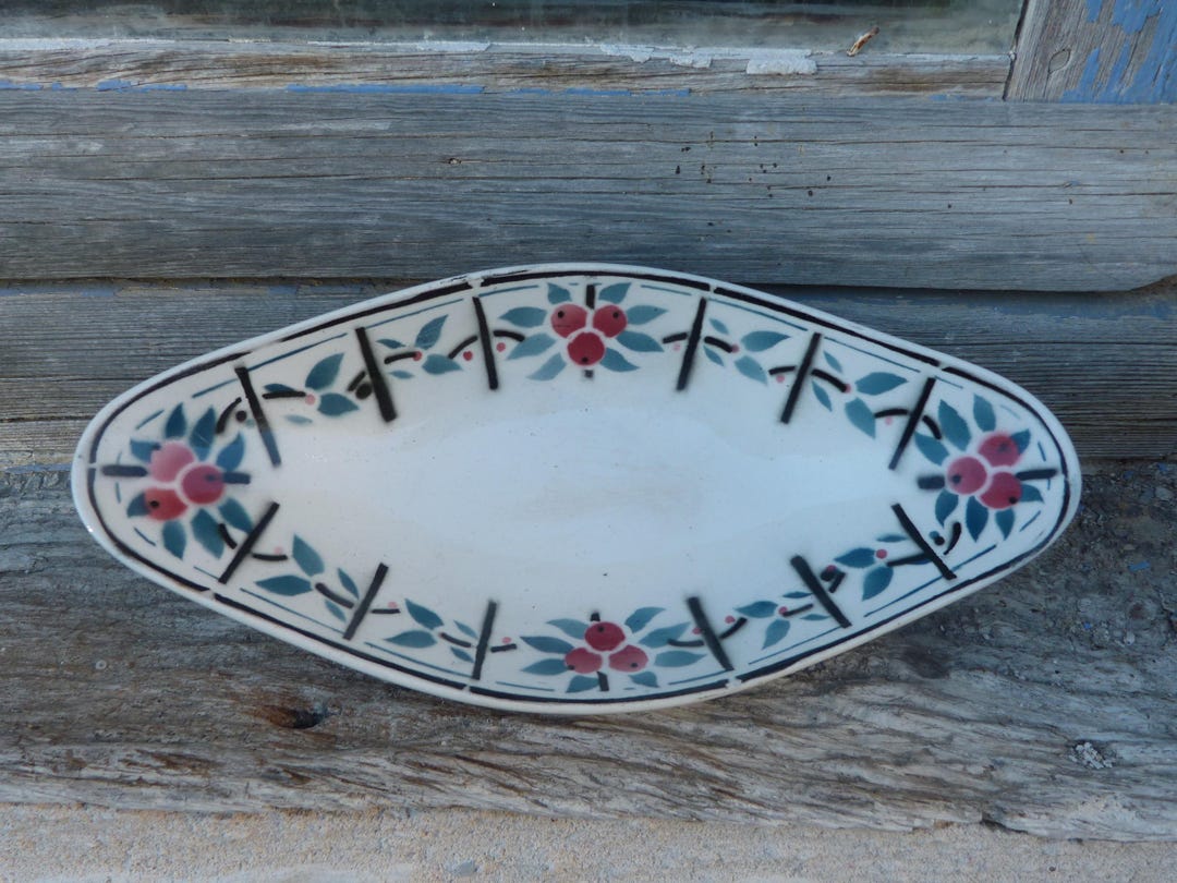 Vintage 1920/1930 Old French Digoin Sarreguemine Art Deco Ceramic ...