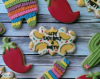 Taco 'bout a Great Dad Father's Day Sugar Cookies - Etsy