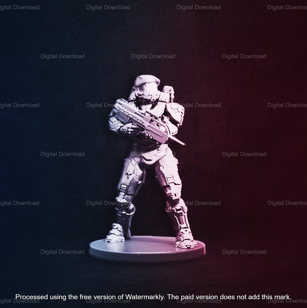 Halo STL, Master Chief STL, Master Chief 3D Model for 3D Print - Etsy